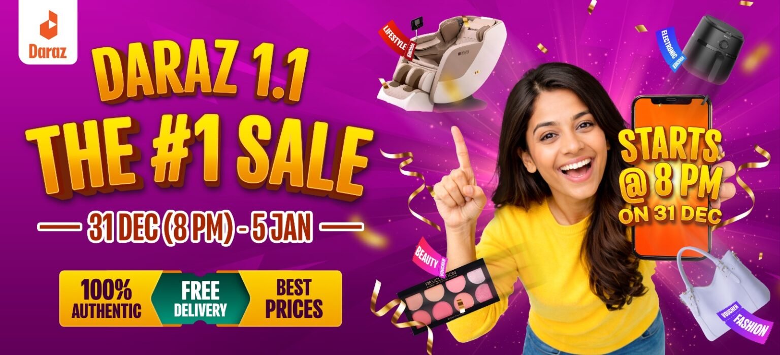 Daraz Pakistan kicks off 2026 with 1.1 “The #1 Sale” and five days of ...